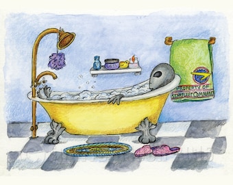 Alien bathroom | Etsy