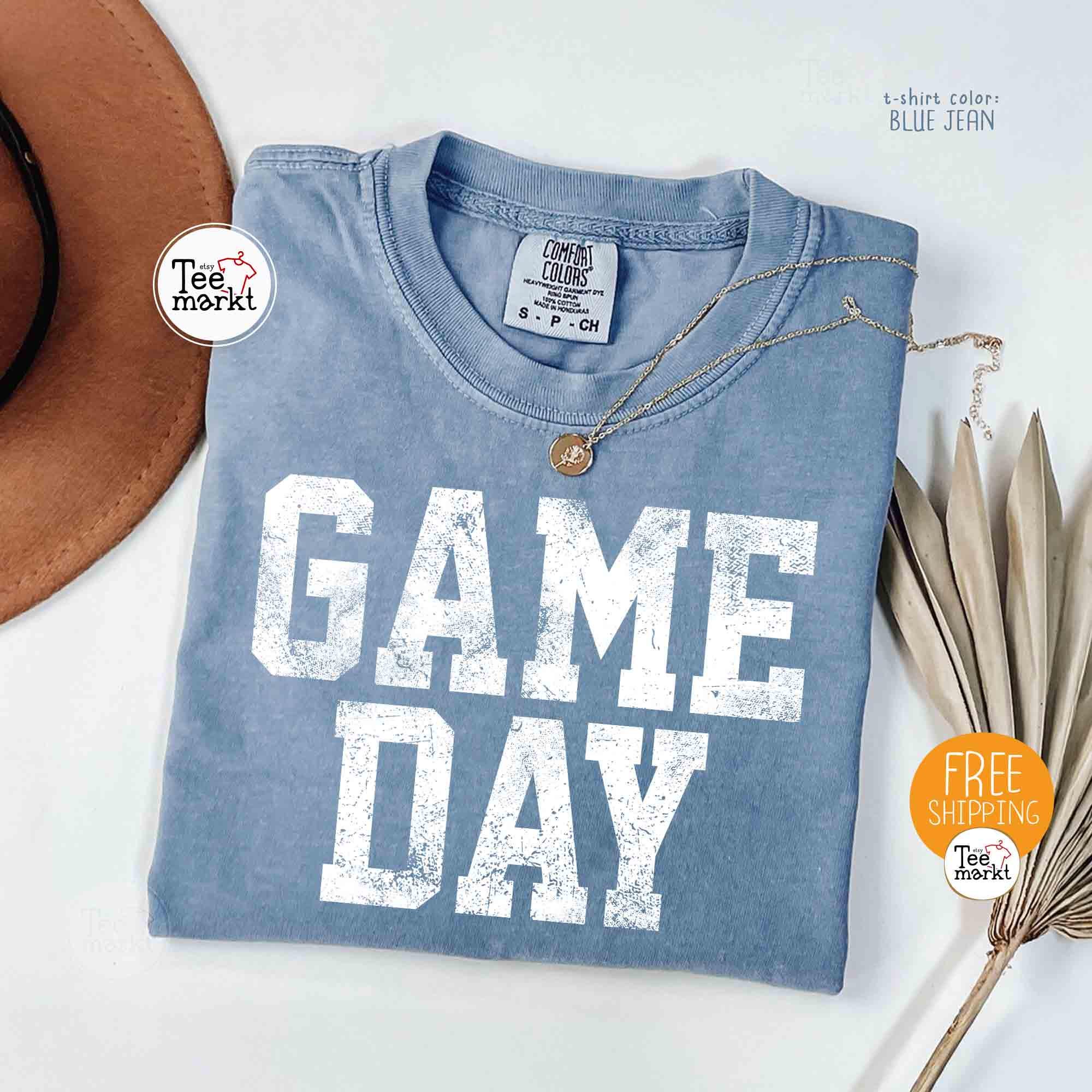 Comfort Colors® Game Day Shirt, Vintage Game Day T-shirt, School Game ...