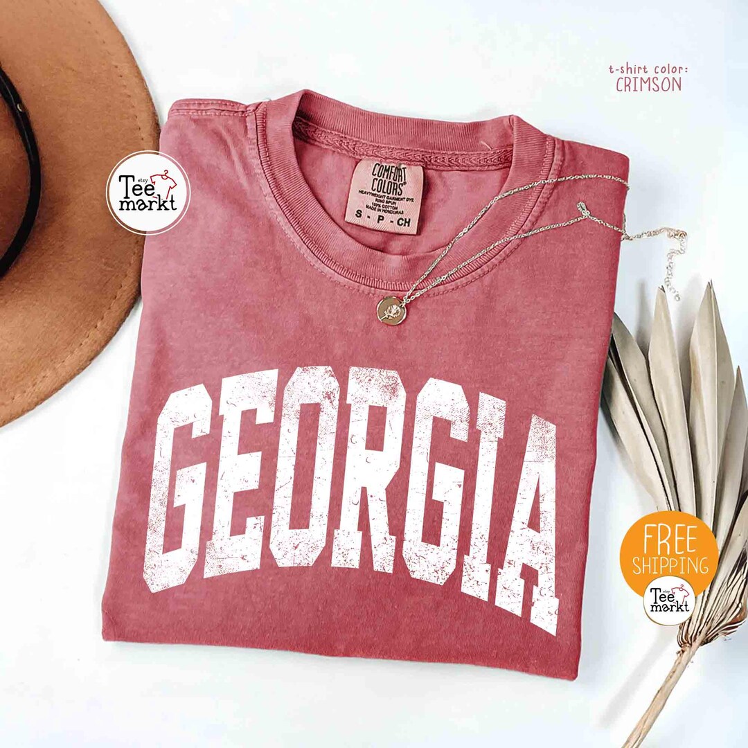 Comfort Colors® Georgia Shirt, Georgia State Shirt, Atlanta Georgia ...