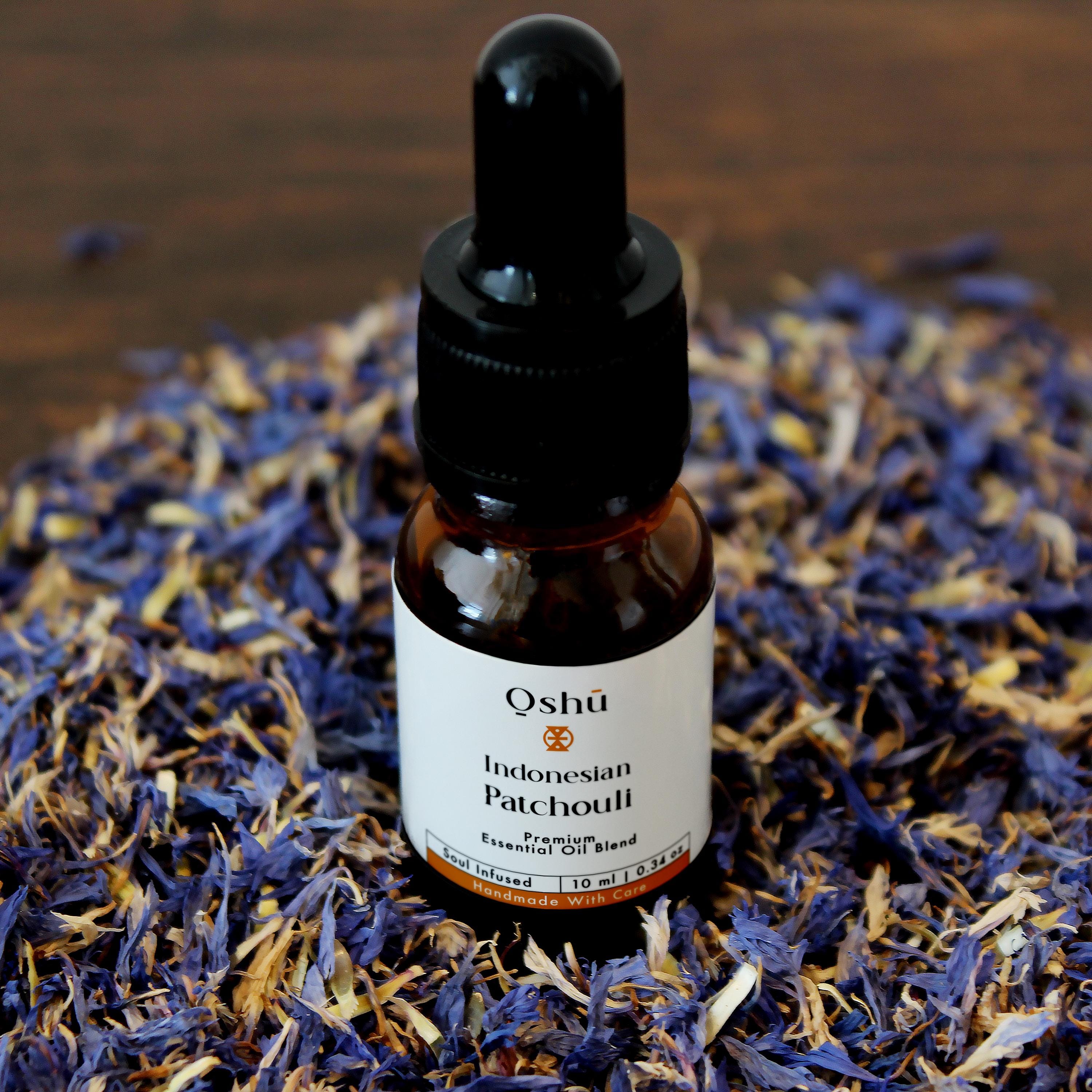 OSHU Luxury Indonesian Patchouli Pure Undiluted Essential Oil - 10ml ...