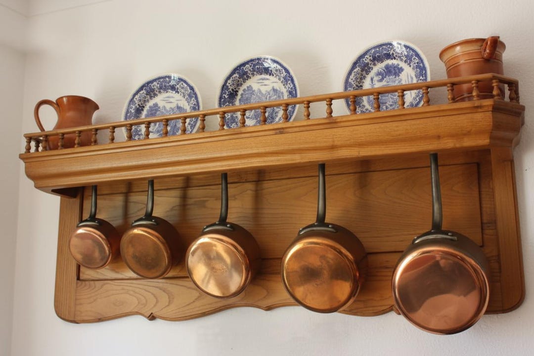 Vintage French Copper Cookware Set: GAOR 5-piece Collection With Iron ...