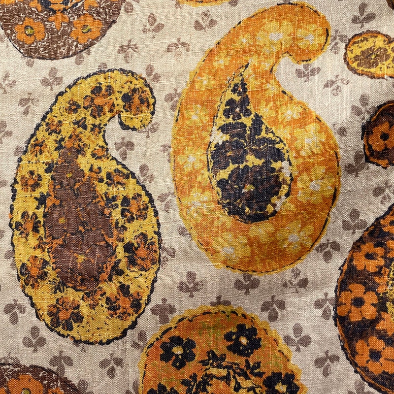 Paisley Fabric - Etsy