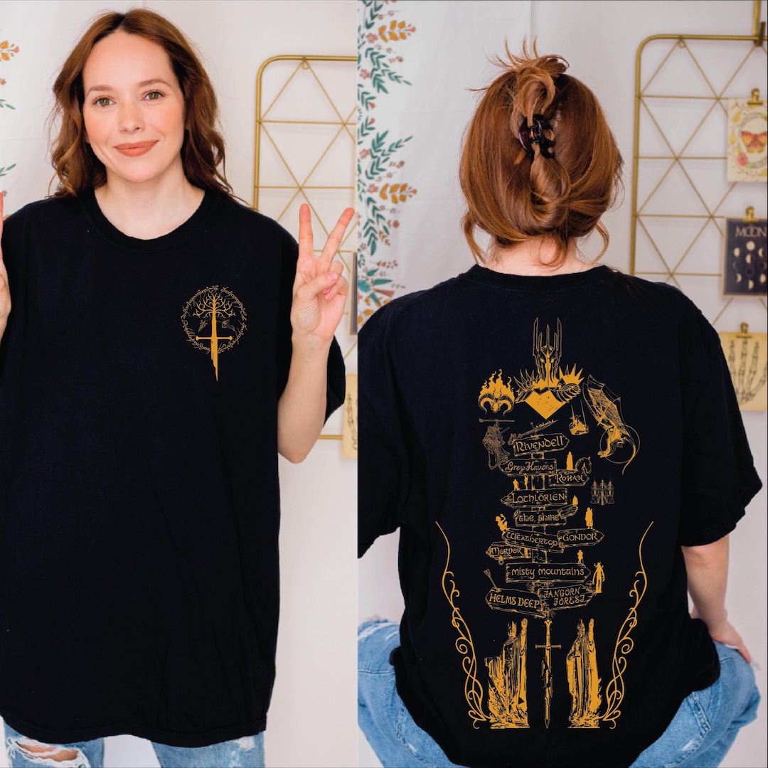 LOTR Fan Gift, Lotr Fan Shirt, Lotr Gift Tee, Tolkien Fan Gift, Gift ...