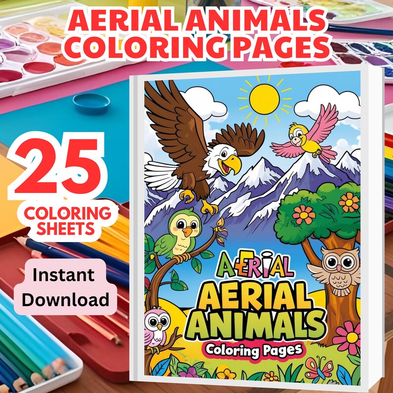 25 Aerial Animal Coloring Pages | Fun & Educational Birds | Flying ...