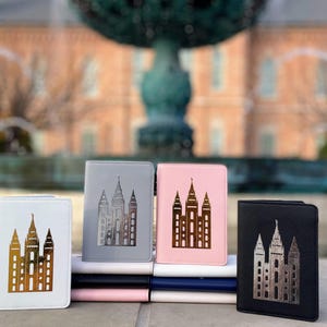 Temple Ordinance Card Wallet With Recommend Holder- Variety - Etsy