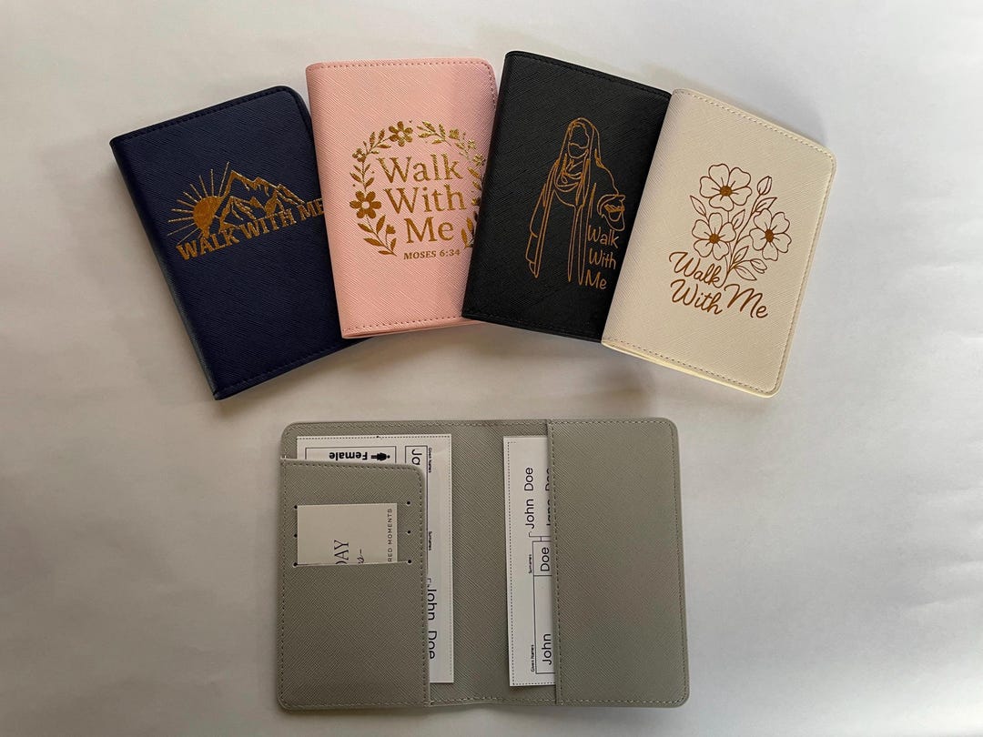 2026 Youth Theme, Walk With Me- Ordinance Card Wallet With Temple ...
