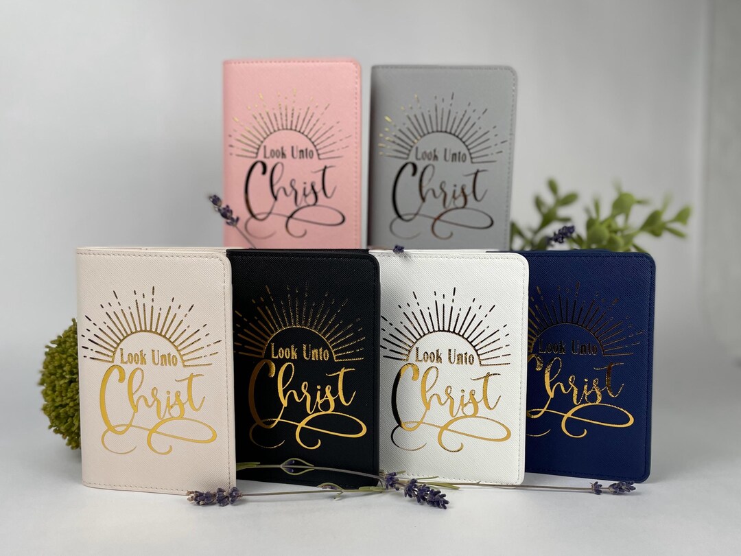 Look Unto Christ Ordinance Card Wallet and Temple Recommend Holder - Etsy