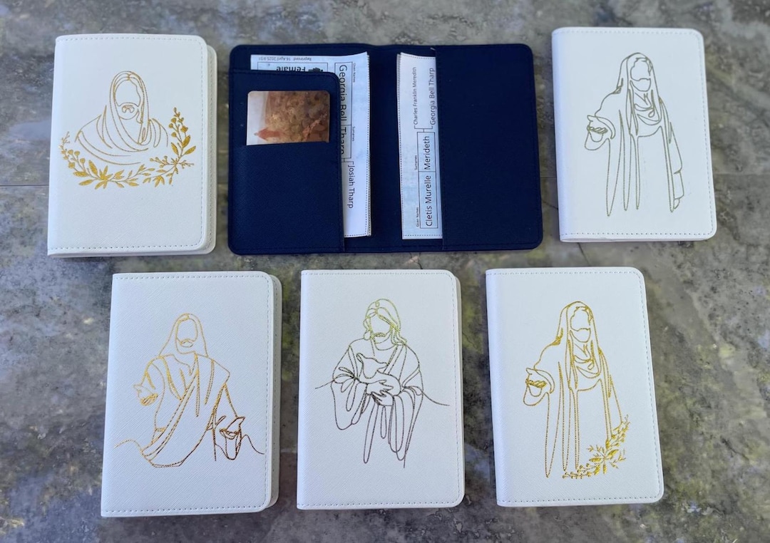Ordinance Card Wallet With Temple Recommend Holder; LDS Worker ...