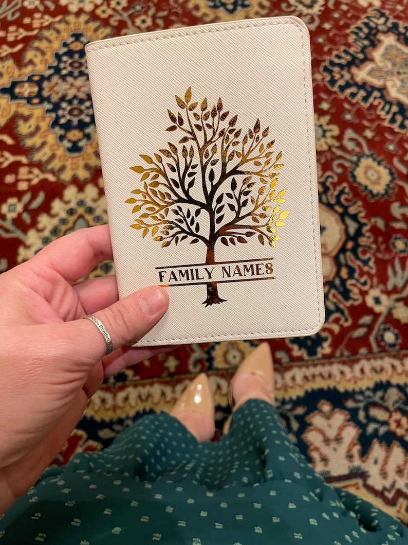Family Tree; Ordinance Card Wallet With Temple Recommend Holder; LDS ...