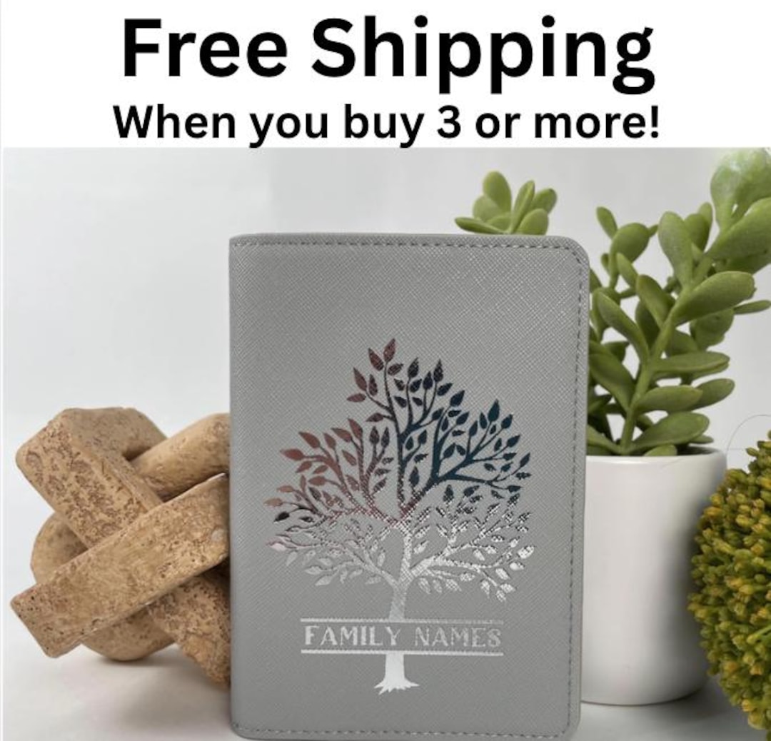 Family Tree; Ordinance Card Wallet With Temple Recommend Holder; LDS ...