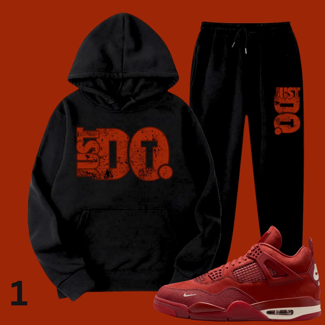 Crown Culture Just Do It Sweatsuits - AJ4 Nigel Sylvester Brick by ...
