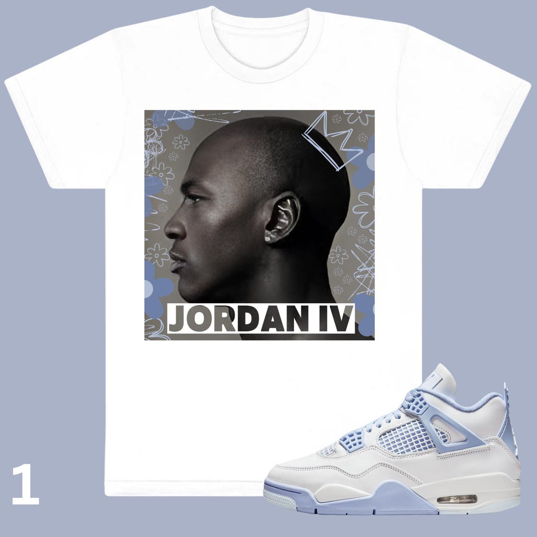 Crown Culture J4 Jordan 4 Forget Me Not Pack (shirts to Match Air ...