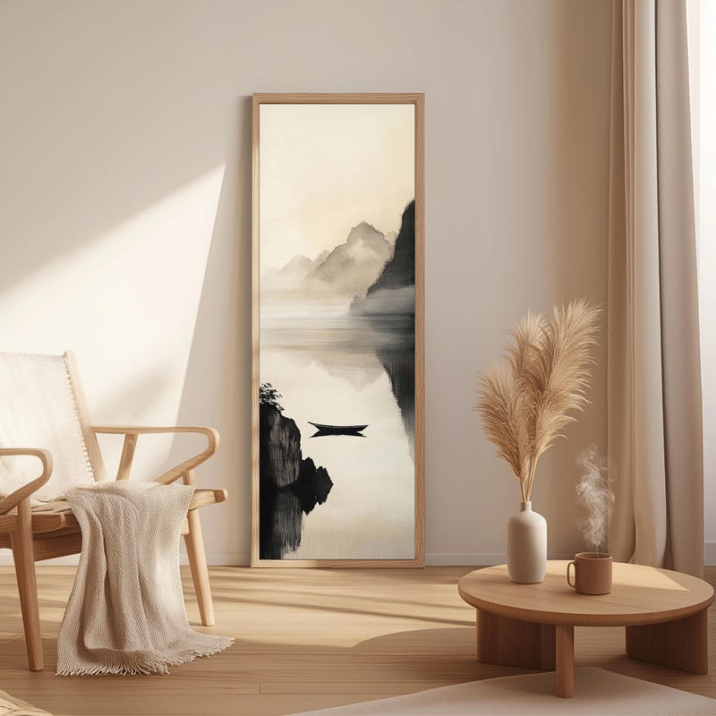 Vertical Narrow Art - Etsy