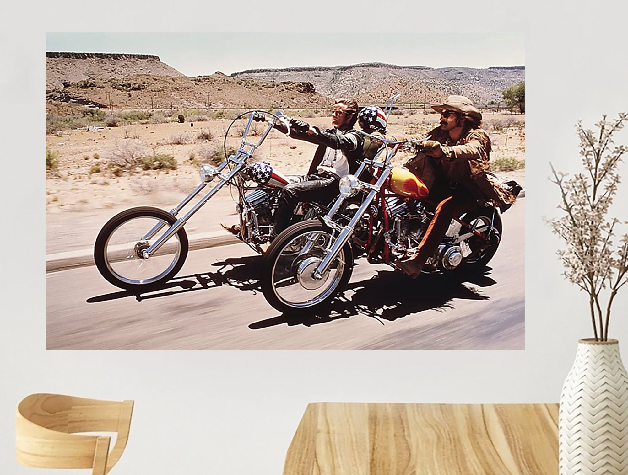 Easy Rider Wyatt and Billy Retro Film Poster sold by Tring Tee | SKU ...
