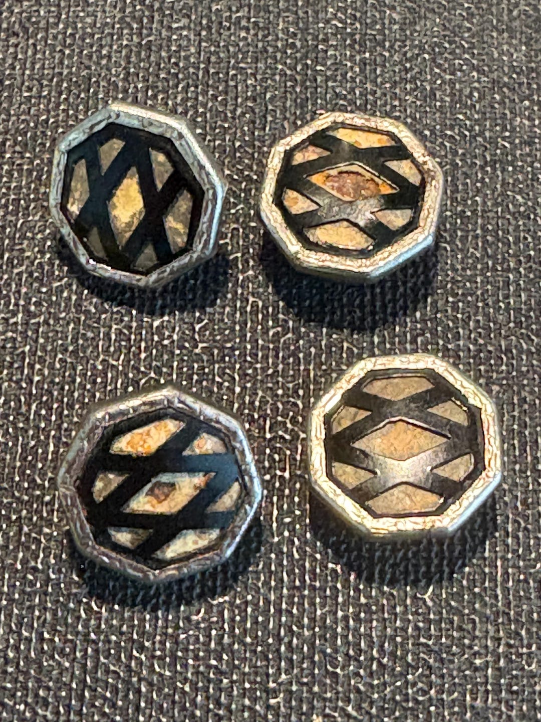 Antique Vintage 1920's Push Button Snap Link Cufflink. Very Refined. - Etsy