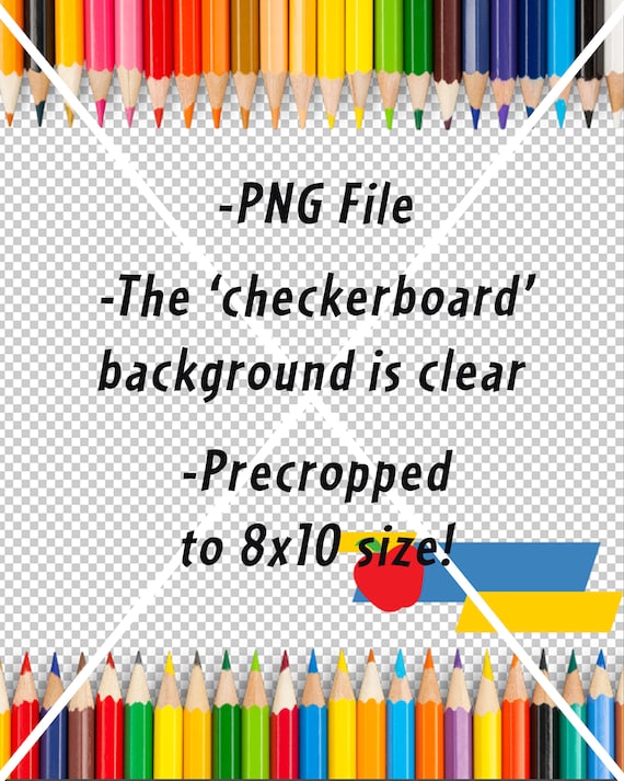 Colored Pencil Border