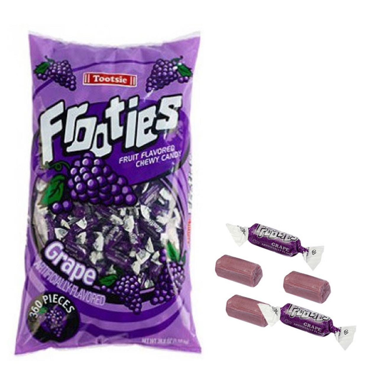 Tootsie Frooties 360ct - Assorted Fruit Flavors Chewy Candy - Bulk Bag ...