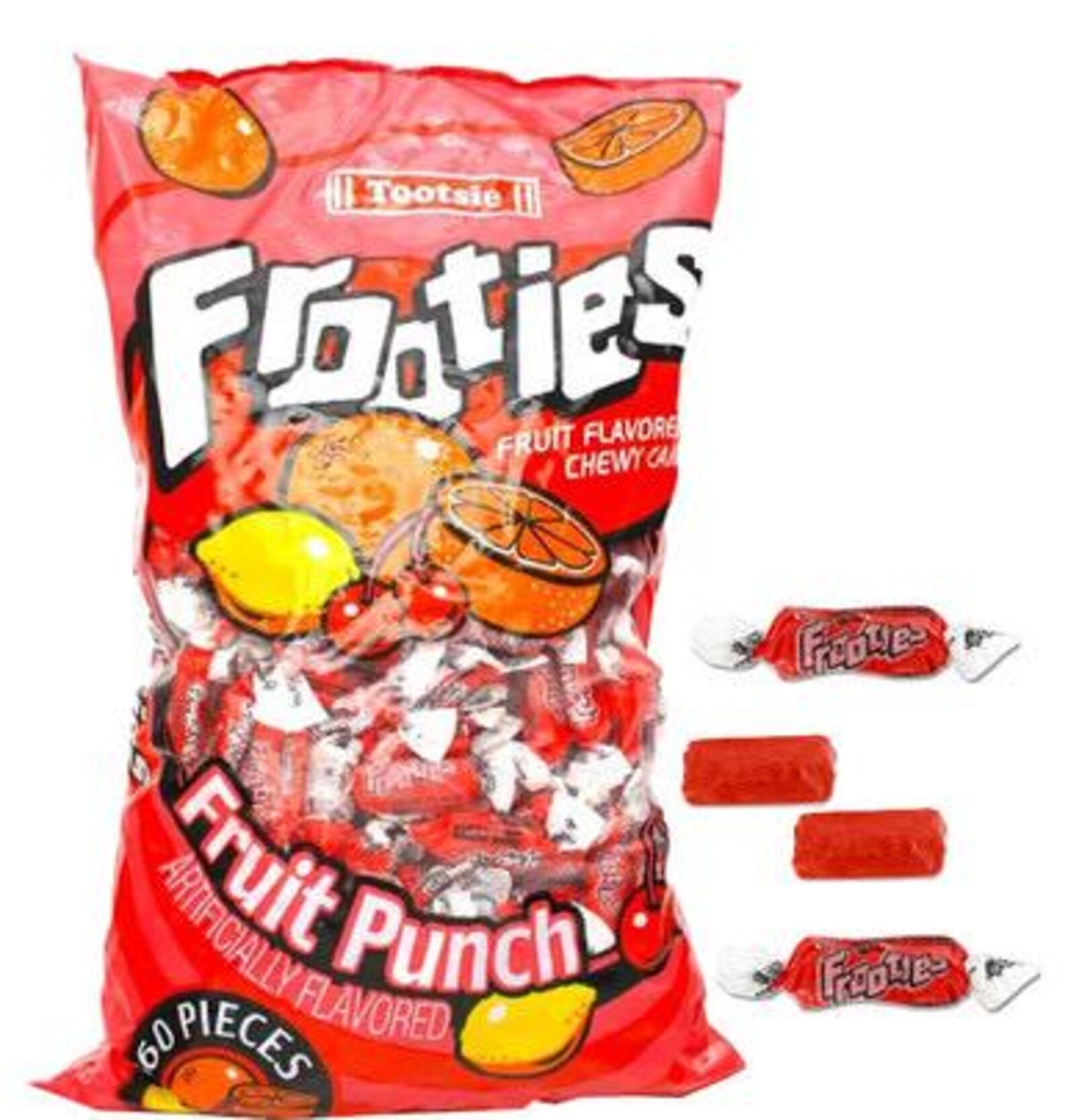 Tootsie Frooties 360ct - Assorted Fruit Flavors Chewy Candy - Bulk Bag ...