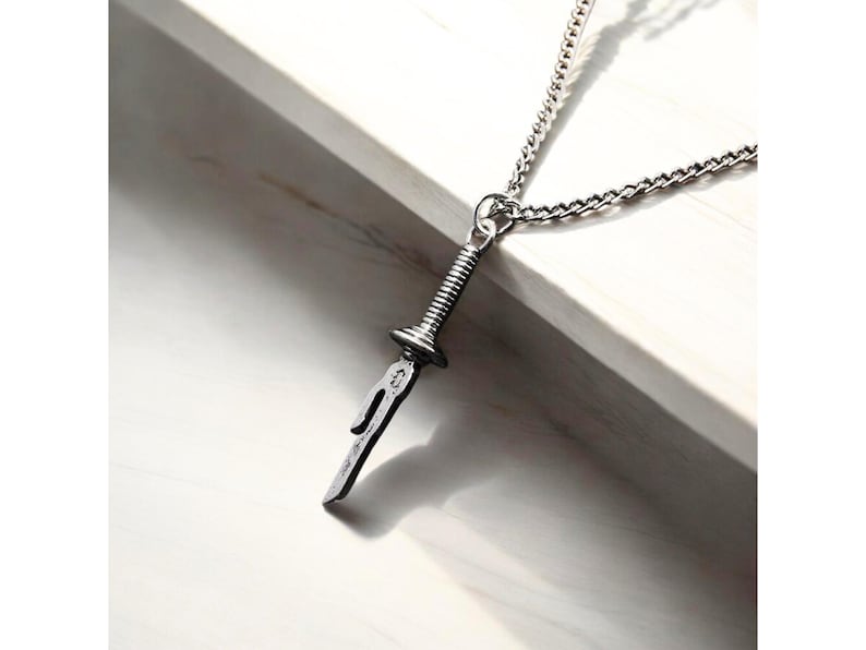 Fushiguro Toji Sword Necklace, Jujutso Kaisen Necklace, Spear of Tianri ...
