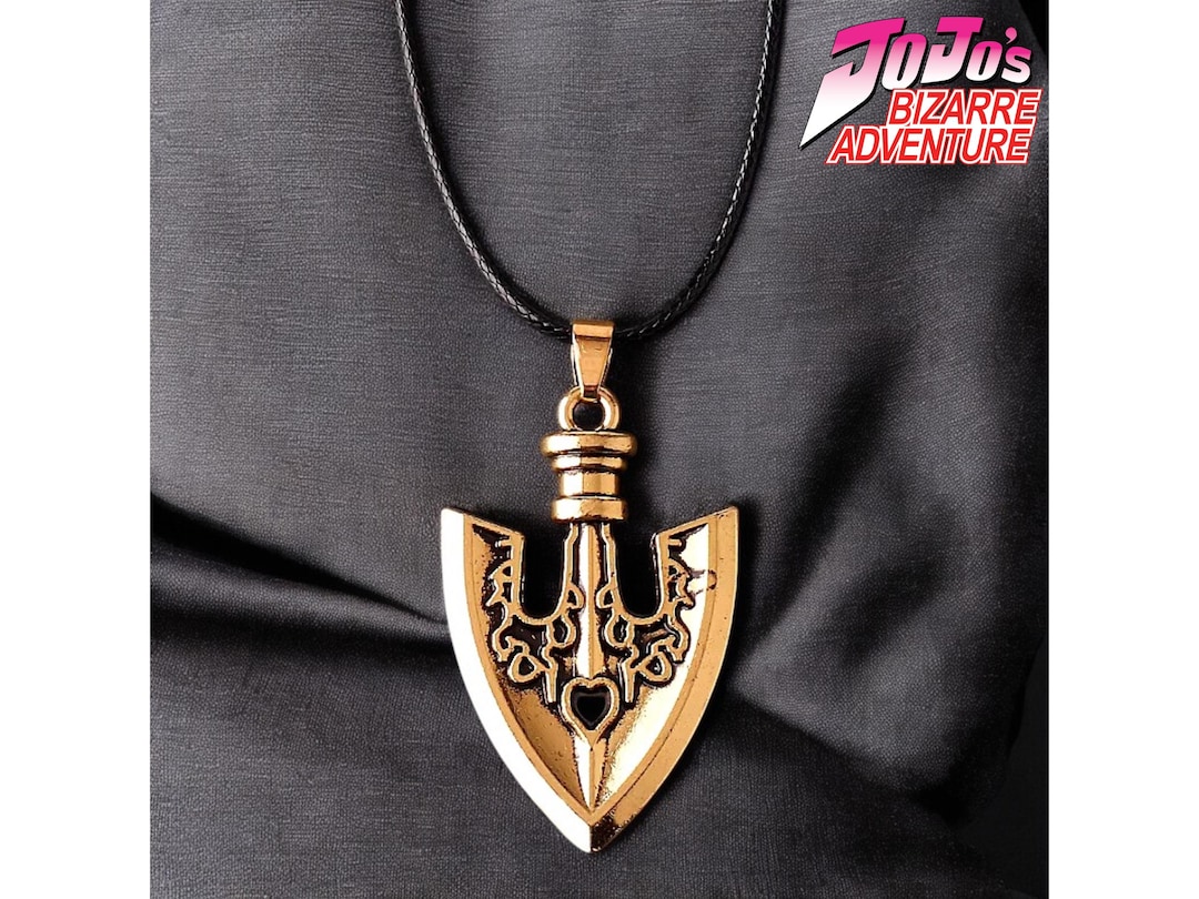 Jojo's Bizarre Adventure Necklace, Jojo Cosplay Necklace, Anime Arrow ...