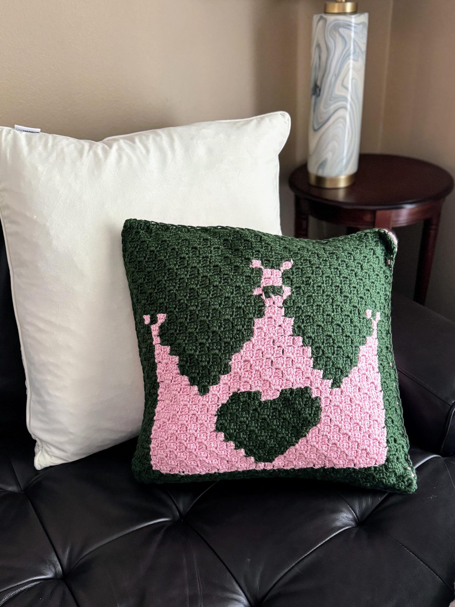 Wicked Inspired Double-sided Pillow Crochet PATTERN - Etsy