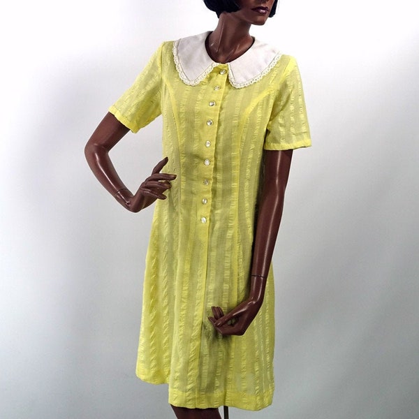 Yellow Seersucker - Etsy
