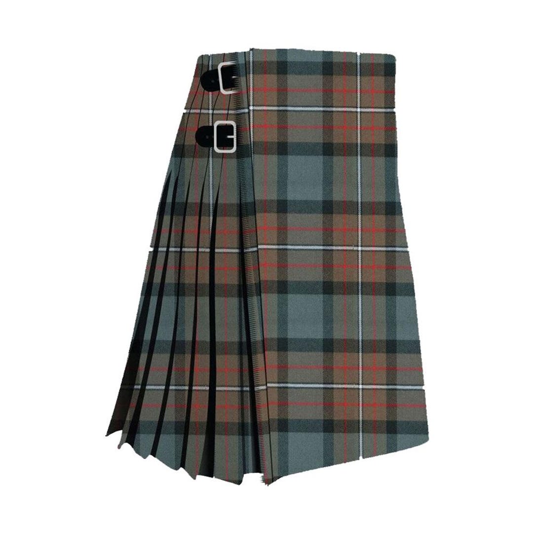 Scottish Handmade Ferguson Weathered Tartan Kilt - Men's Scottish Kilt ...