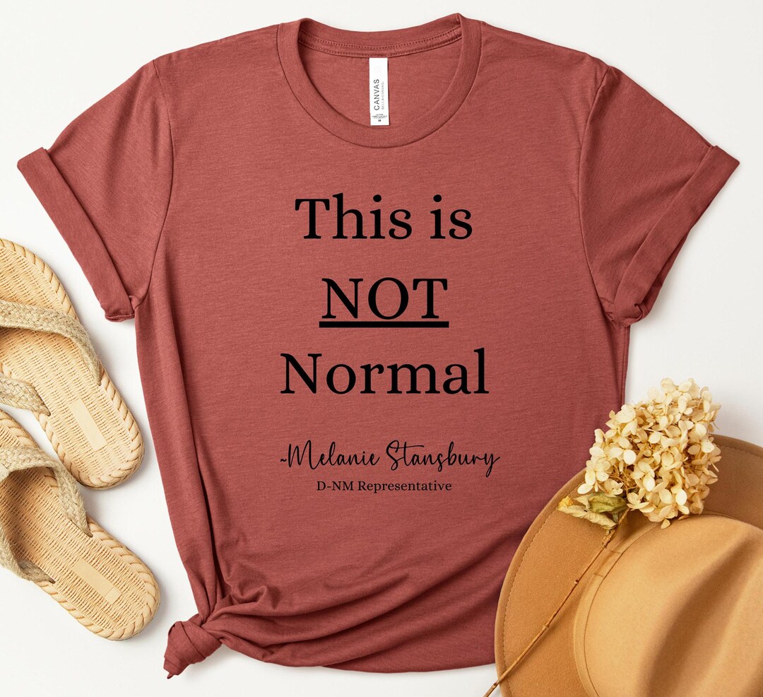 This is Not Normal T-shirt, Anti-trump Shirt, Anti-jd Vance, Defund ...