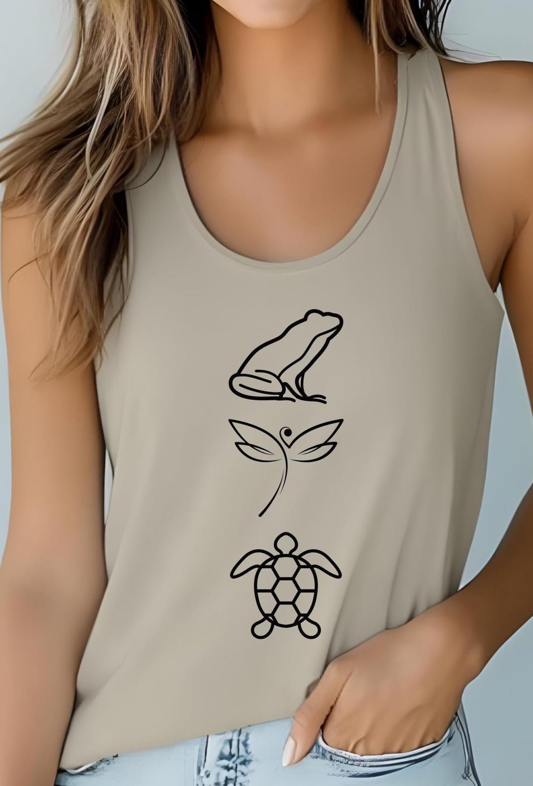Frog, Dragonfly, Turtle Tank Top, Subtle F*ck Donald Trump Tank, FDT ...