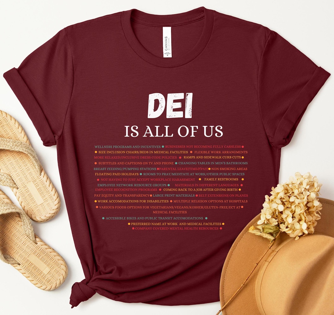 DEI is All of Us T-shirt, Diversity, Equity and Inclusion Shirt ...