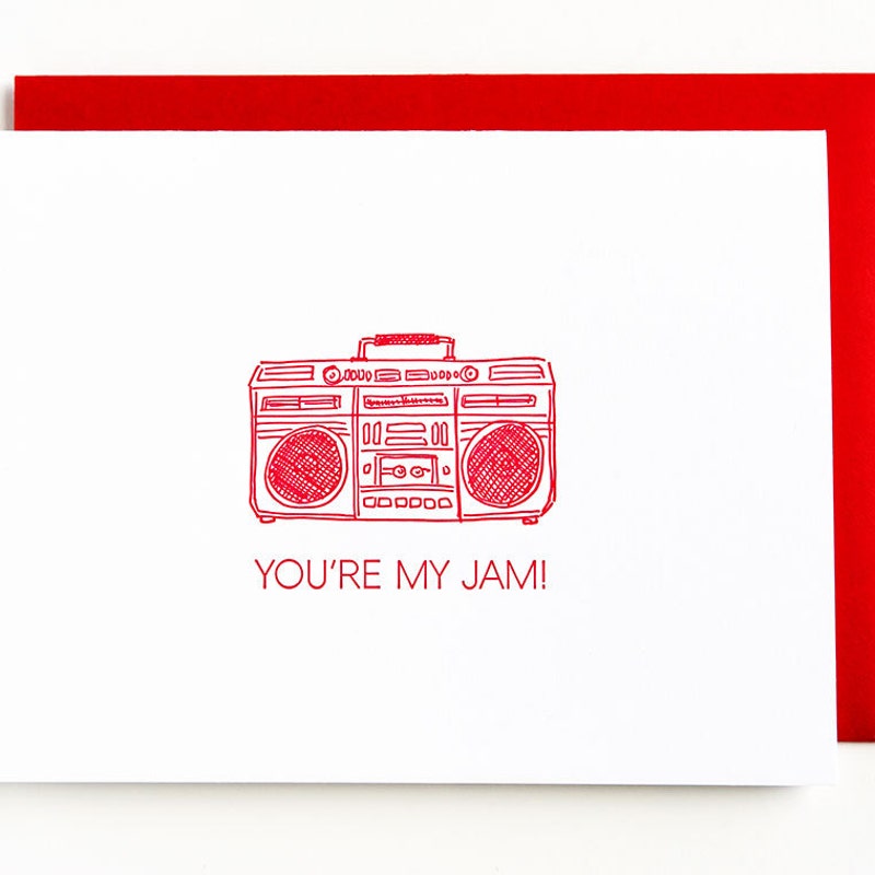 You're My Jam Card - Etsy