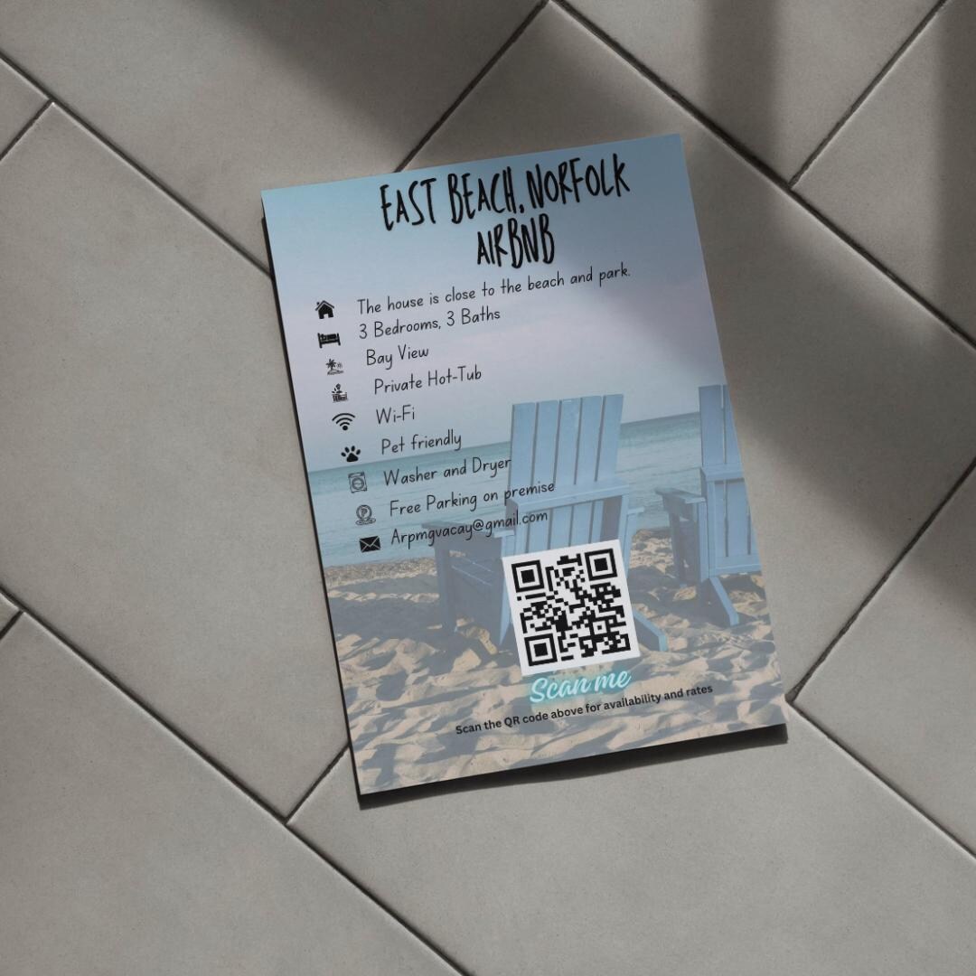 Customizable Airbnb Flyer Template - Etsy