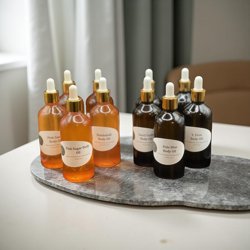 3.4 Oz Body Oil - Etsy