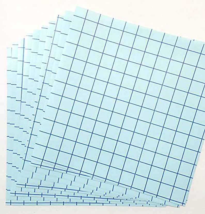 Transfer Tape W/blue Grid (lined) for Your Vinyl Project - CRICUT ...