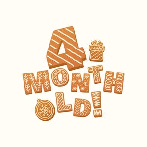 Gingerbread Font Svg, Cricut Svg File, Gingerbread Alphabet, Printable ...