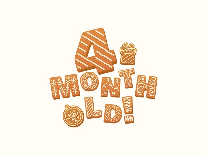 Gingerbread Font Svg, Cricut Svg File, Gingerbread Alphabet, Printable ...
