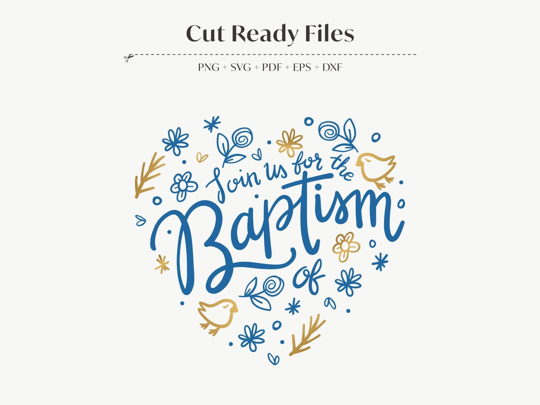 Baby Baptism Boy Svg, Baby Baptism Clipart, Baptism Invitation Svg ...