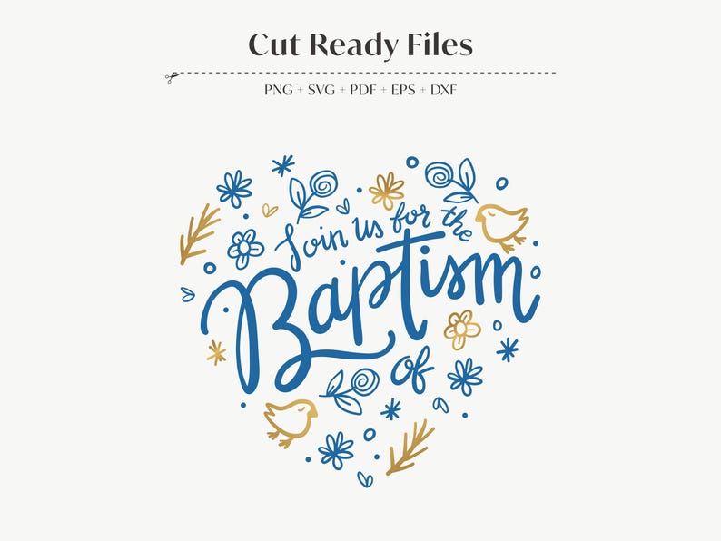 Baby Baptism Boy Svg, Baby Baptism Clipart, Baptism Invitation Svg ...