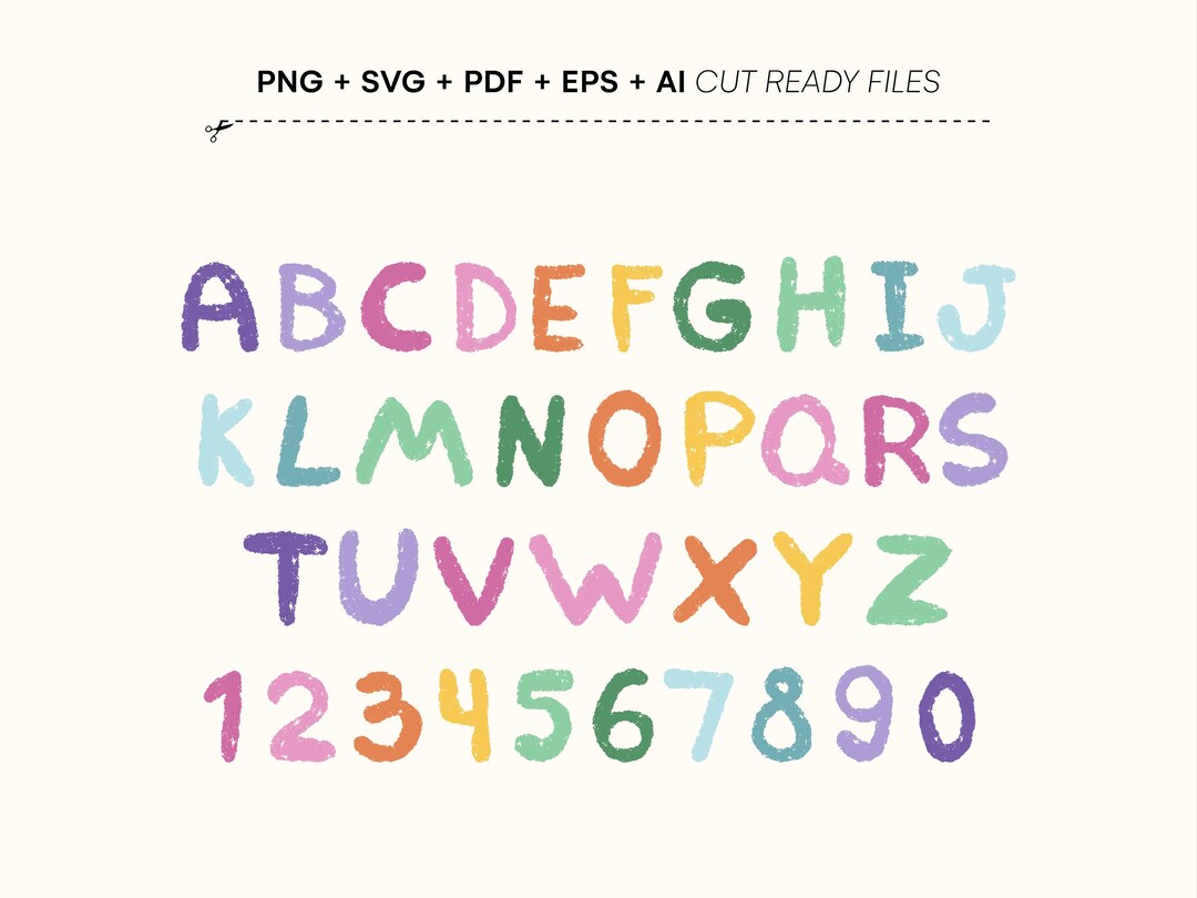 Chalkboard Alphabet Svg, Chalkboard Font, Chalkboard Letter, Cricut Svg ...