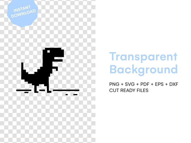 Pixel Art Dinosaur Svg, Dinosaur Pixel Art Sticker, Cricut Svg File ...