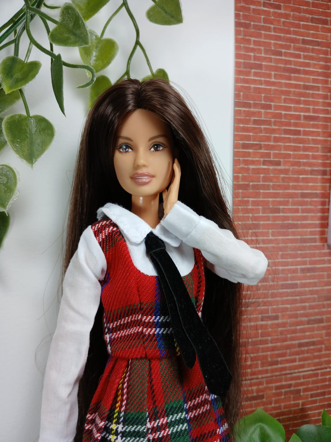Ooak Rare Rebelde Lupita Fernandez Barbie Doll: Rerooted Saran Hair ...
