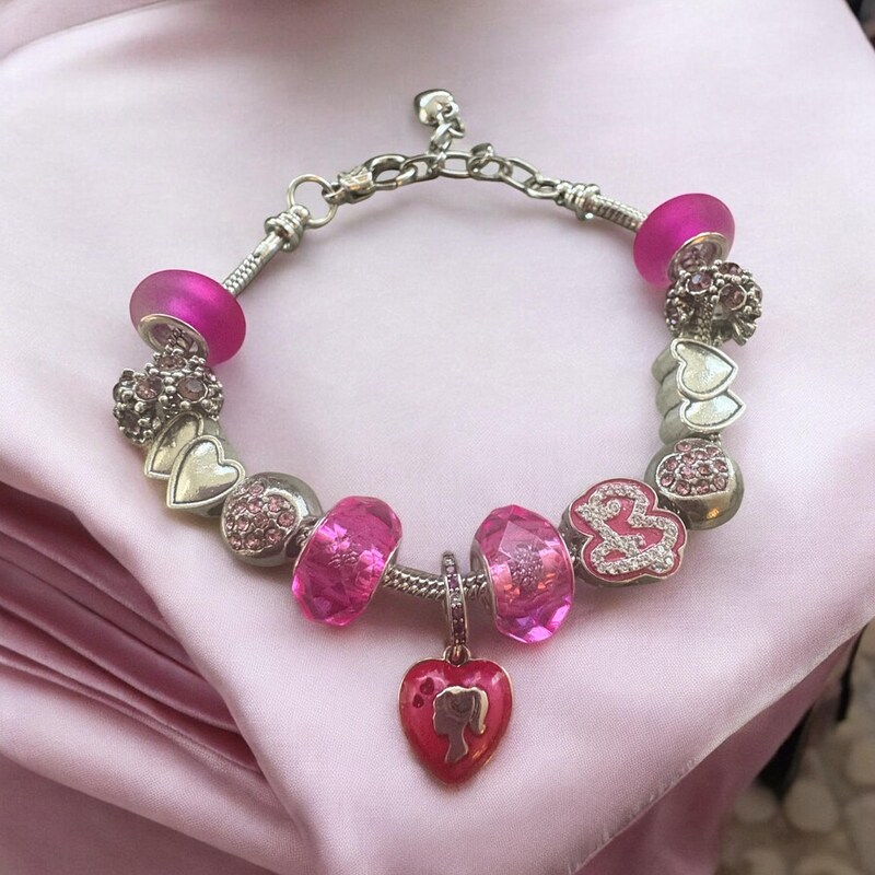 Barbie Charm Bracelet - Etsy