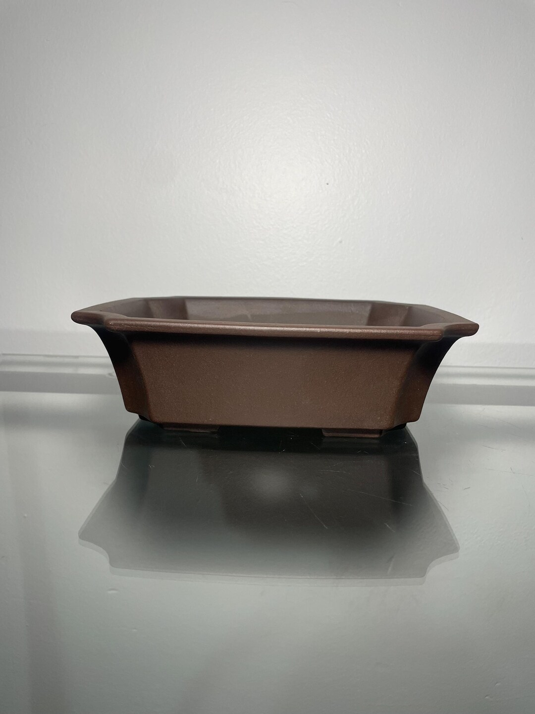 Curved Cut Corner Rectangle Bonsai Pot - Etsy