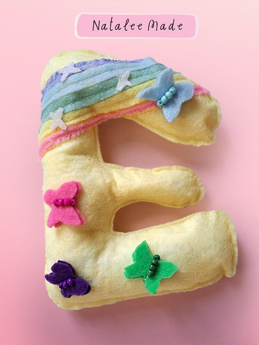 Butterfly Themed Letter - Etsy