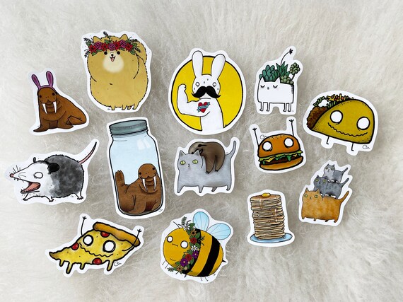 pick 3 STICKER PACK Electronics & Accessories Laptop etna.com.pe