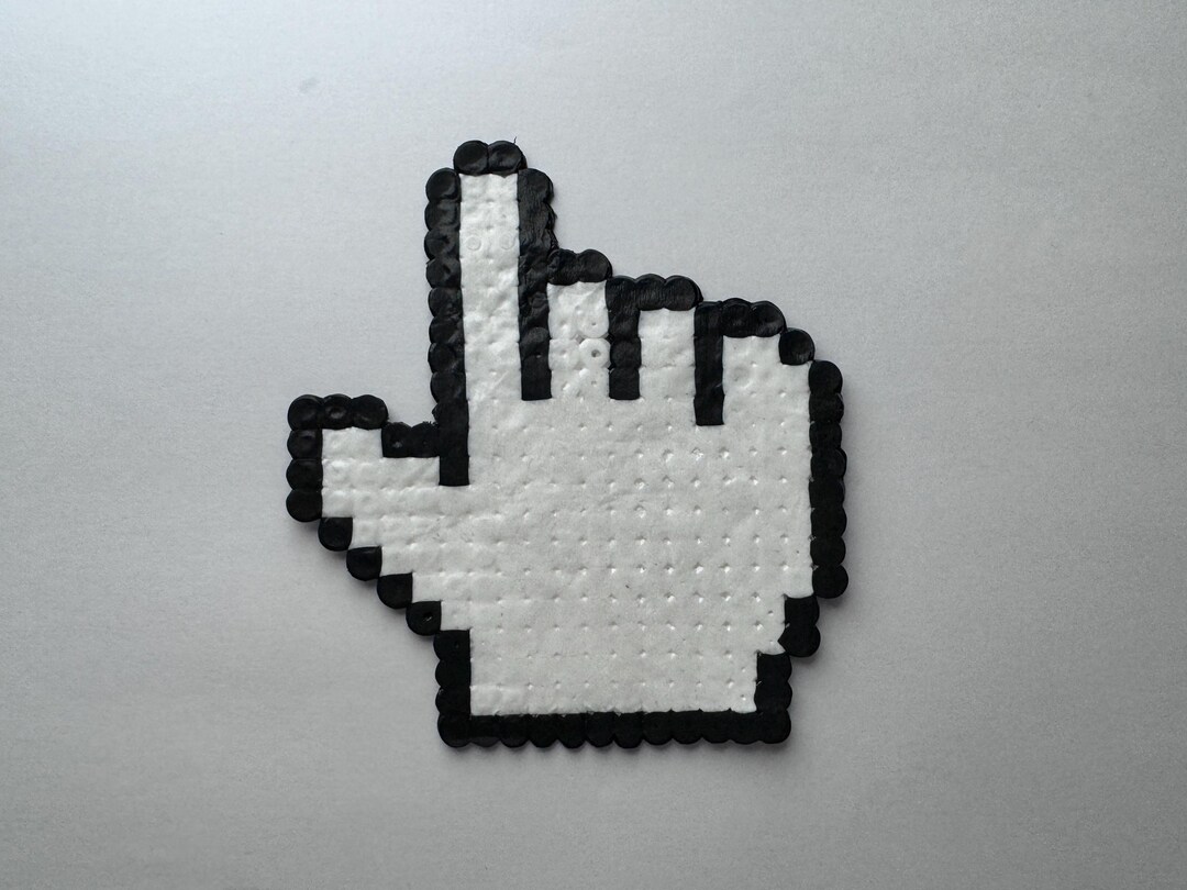 Mouse Cursor Design Handmade From Perler Beads - Etsy