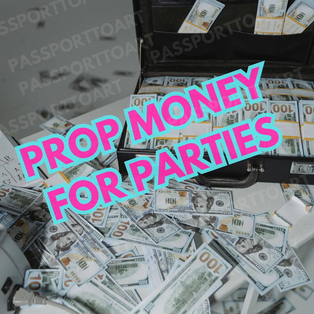 100 US Dollar Bill Prop Fake Money for Fun and Parties Movie Money Prop ...