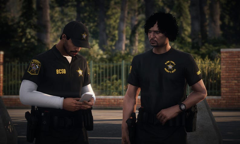 Paquete FiveM BCSO Eup / Paquete FiveM BCSO / Paquete FiveM Eup / FiveM / Ropa FiveM BCSO ...