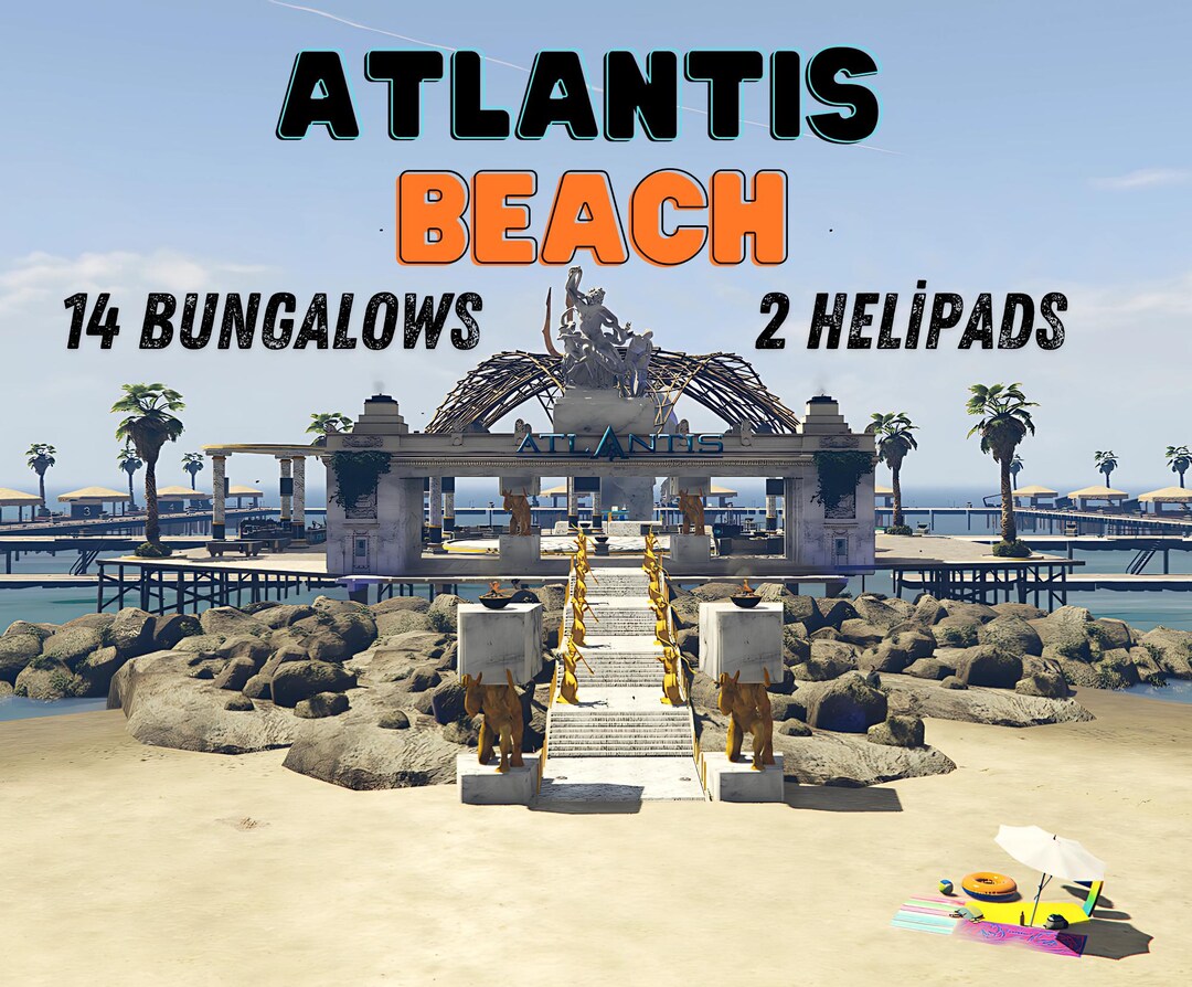 Fivem Atlantis Beach MLO | Fivem Beach | Fivem MLO Beach | Fivem MLO ...