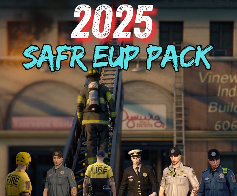 2025 Mega SAFR EUP Pack | Fivem EUP Pack | Fivem | Fivem Police Pack ...